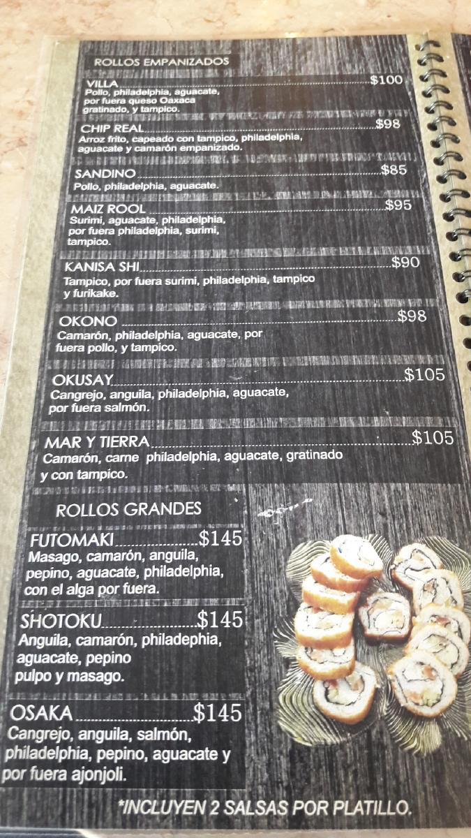 Carta de Shoku Santa Bárbara, Torreón