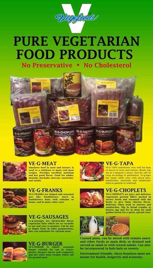 Menu at Ron Health Food Products, Bacolod