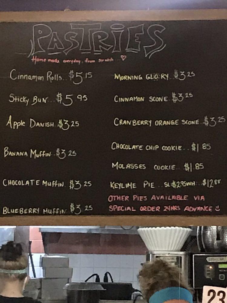 Menu at Ginny's & Jane E's Cafe and Gift Store, Anna Maria