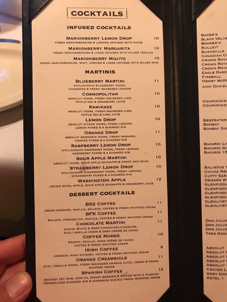 Carta de Rudy's Steakhouse, Salem, 350 Chemeketa St NE