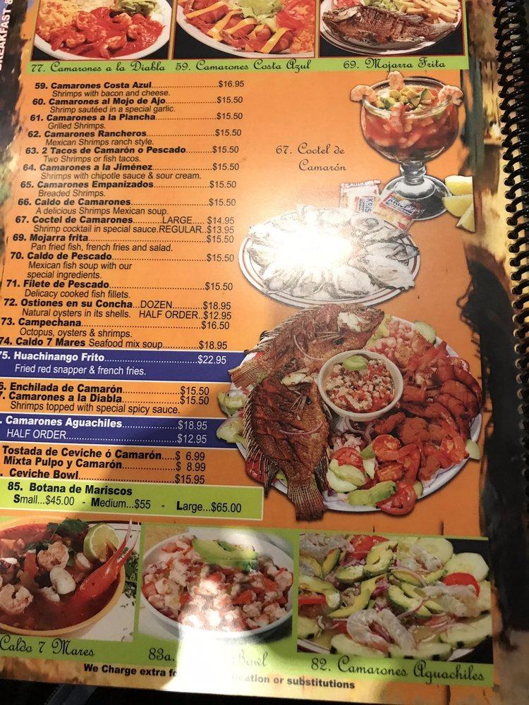 Menu at Casa Jimenez Mexican Restaurant, Murrieta, California Oaks Rd