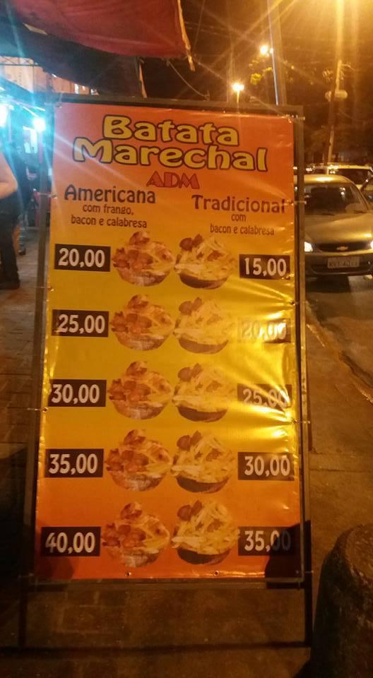 Menu em Batata de Marechal restaurante, Rio de Janeiro, R. João Vicente