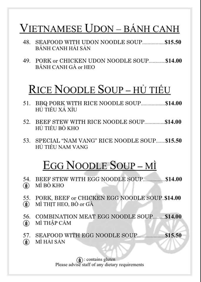 Menu at 5 Star restaurant, Christchurch, 250 Clyde Rd
