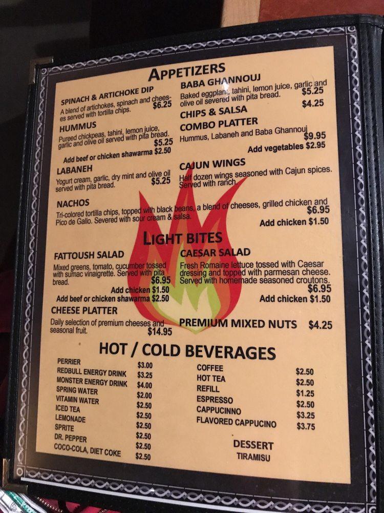 Carta del pub y bar Heat Lounge, Wichita, 338 N Rock Rd