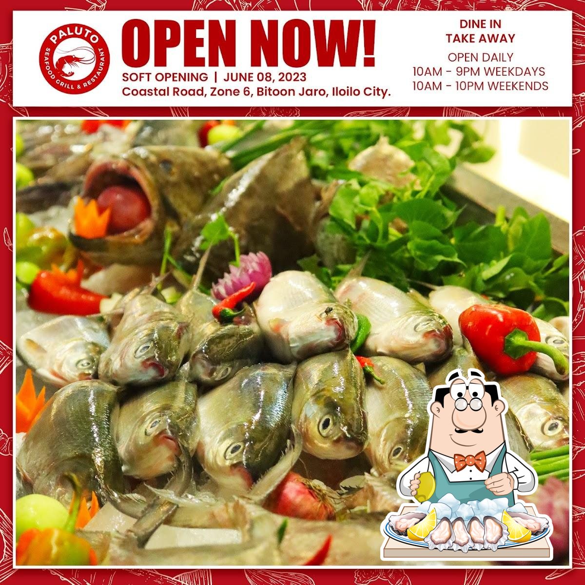 Paluto Seafood Grill & Restaurant, Iloilo City - Restaurant menu ...