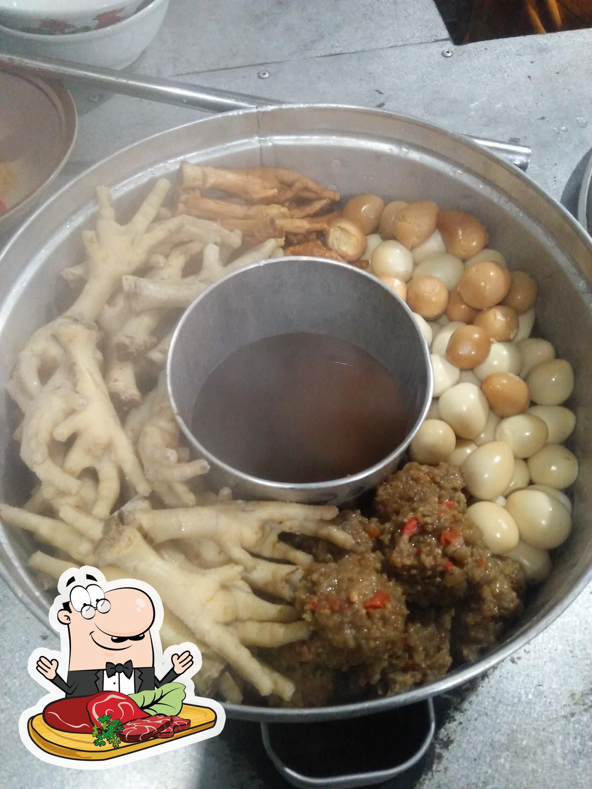 Restaurante Warung Bakso Dan Es Degan Pak Edi, Songgokerto