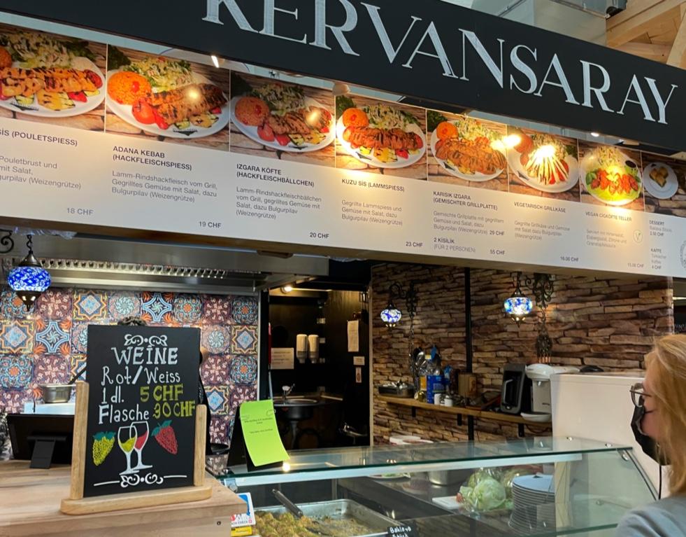 Menu da Kervansaray, Basilea
