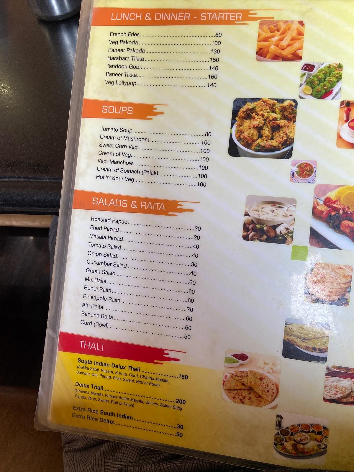 Menu at UDUPI The Plantain leaf Pure Veg Restaurant, Calangute