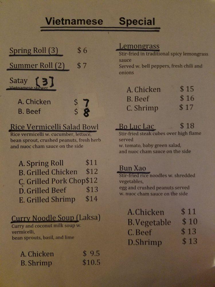 Menu at Hunan Delight restaurant, New York City, York Ave