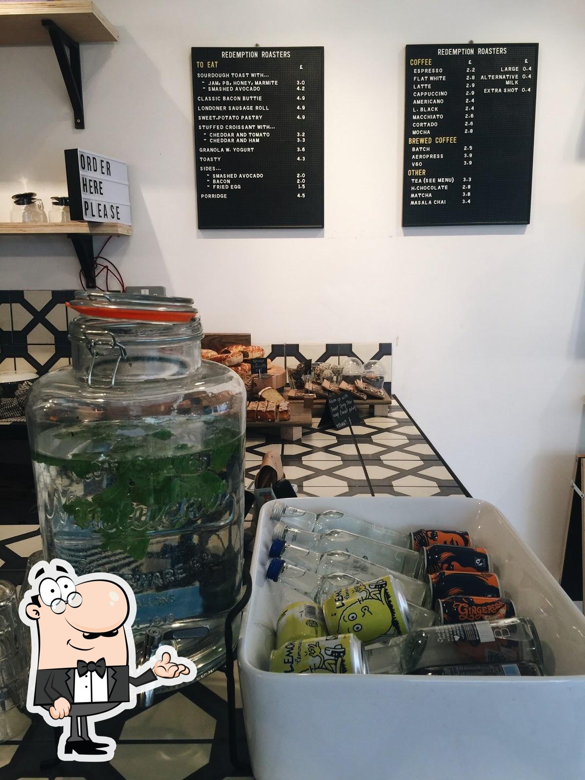 Redemption Roasters, London - Restaurant menu, prices and reviews
