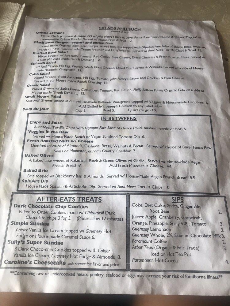 Menu at The Grafted Root Eatery pub & bar, Grand Blanc