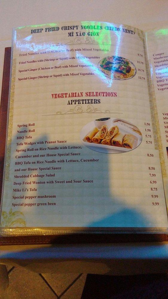 Menu at The Mini Restaurant, Windsor