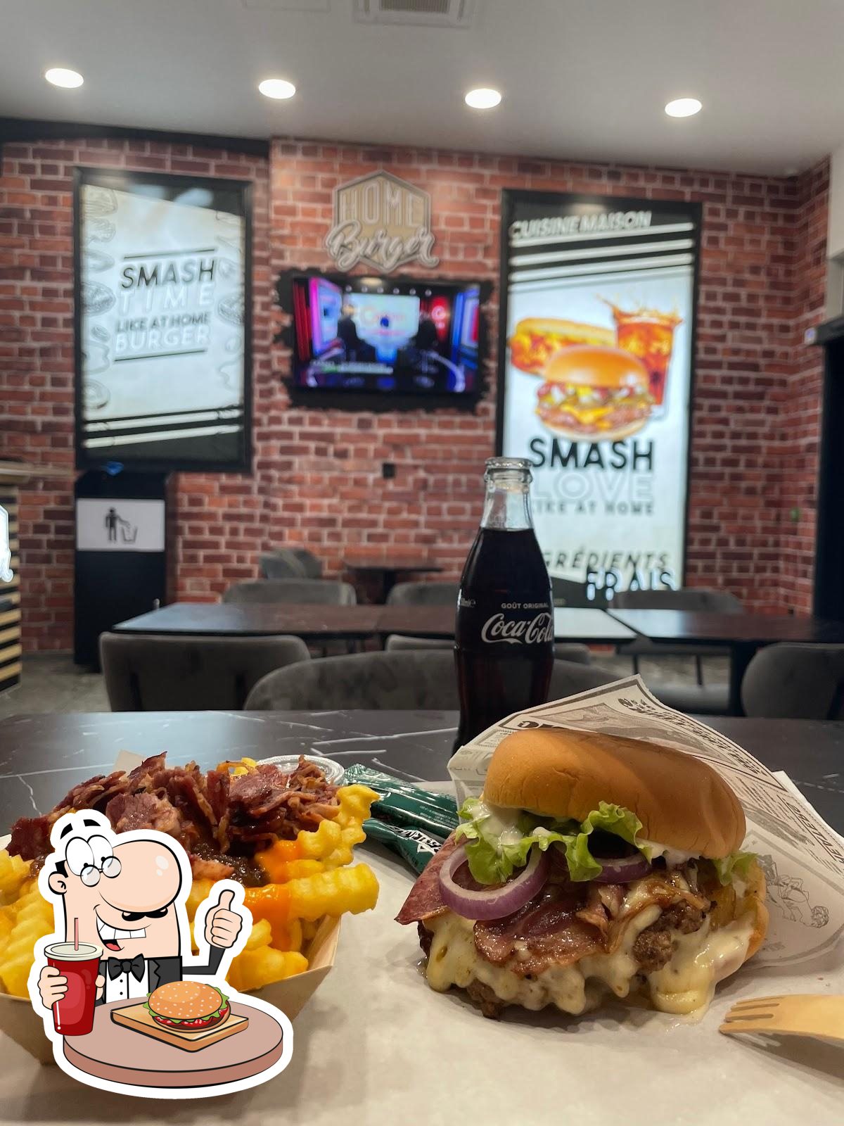 Home Burger - Original Smash Burger restaurant, Grenoble - Restaurant ...