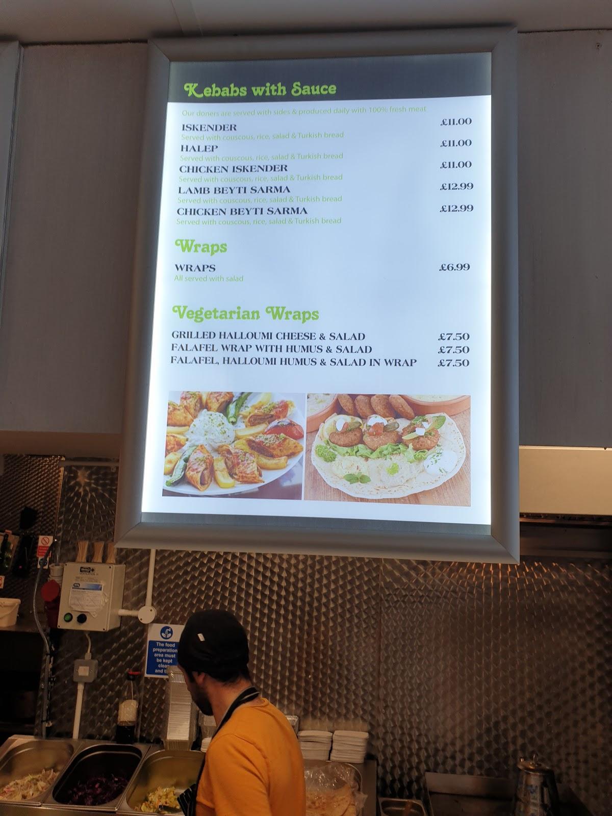 Menu at Mangal Turkish Kitchen Northampton restaurant, Northampton