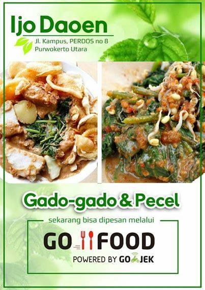 Menu at RM. Ijo Daoen restaurant, Purwokerto, H6XW+5X9