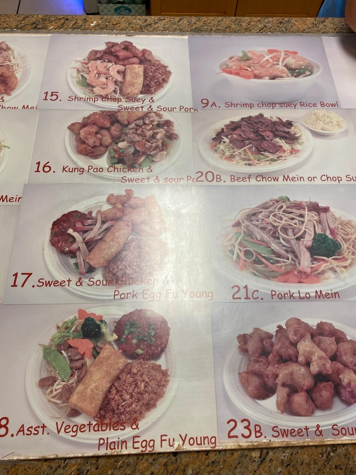 Menu at Happy Food restaurant, Phoenix, W Thomas Rd