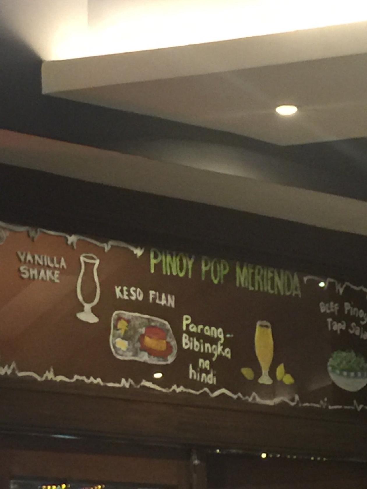 Menu at Sentro 1771 (Greenbelt 5) restaurant, Makati, G/F Greenbelt 5 ...