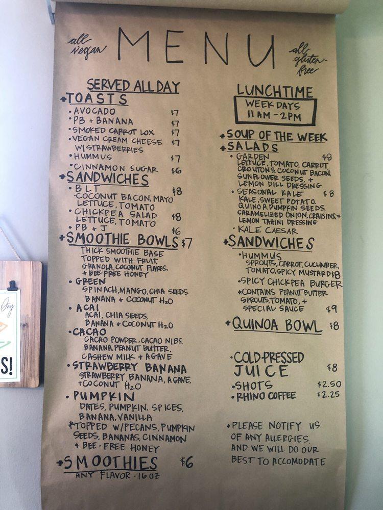 Menu at Well+Fed Louisiana pub & bar, Shreveport