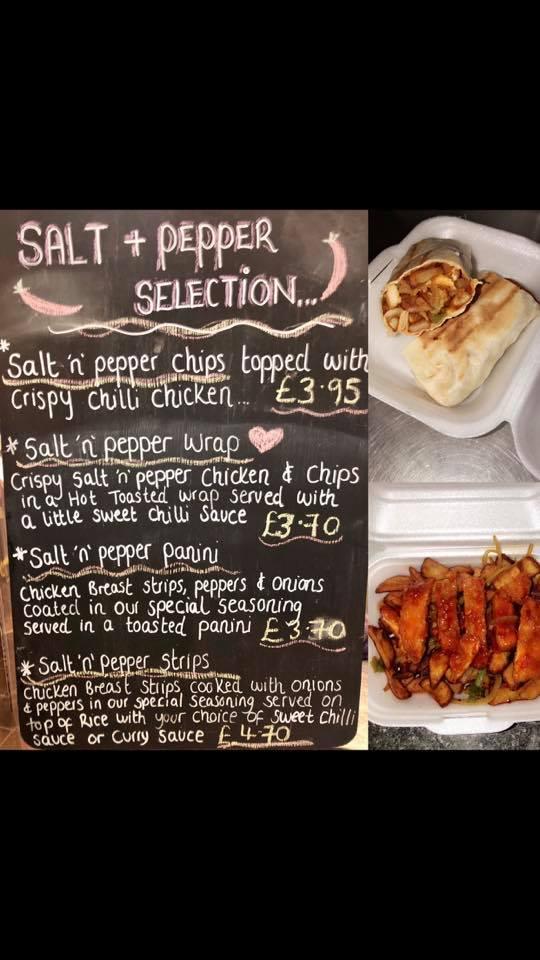 Menu at Remi's Sandwich Bar, Burnley