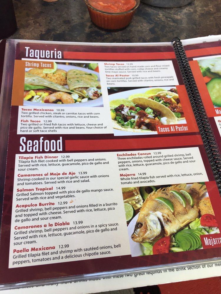 Menu at Señor Tequila Mexican Grill Winter Springs pub & bar, Winter ...
