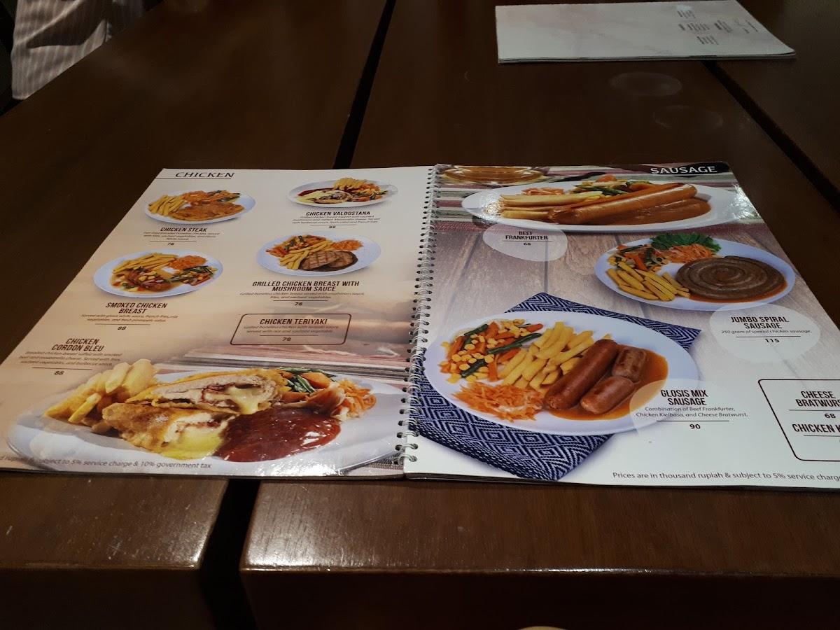 Carta de parrilla Glosis PIM, West Jakarta, Jl. Puri Agung F1101A