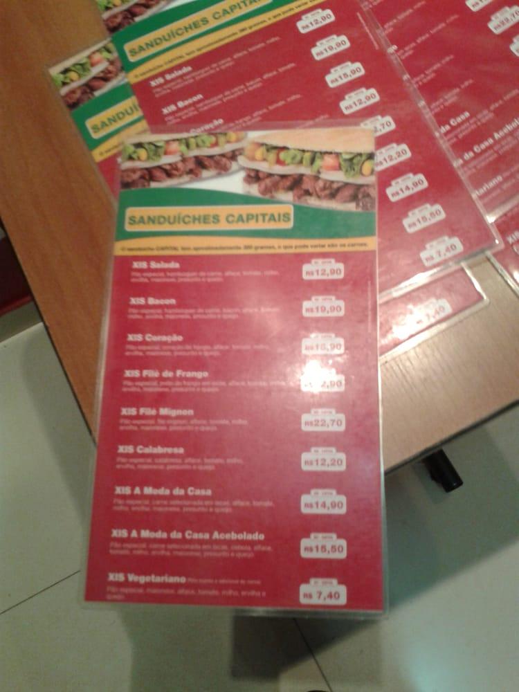 Menu em Xis Gaúcho - Asa Norte restaurante de fast food, Brasília, Asa ...