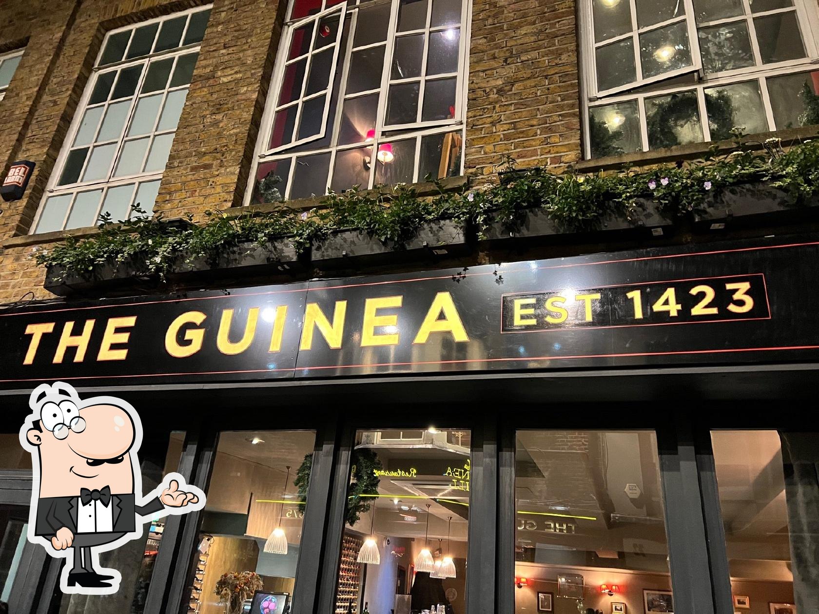 Guinea Grill, London - Restaurant menu, prices and reviews