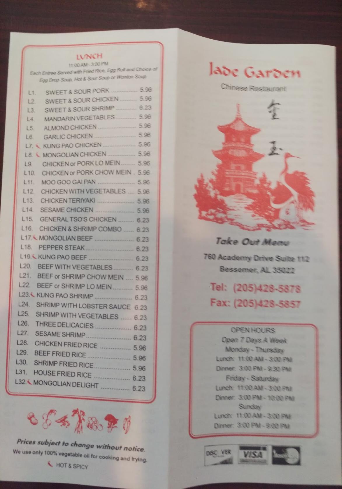 Jade Garden Bessemer