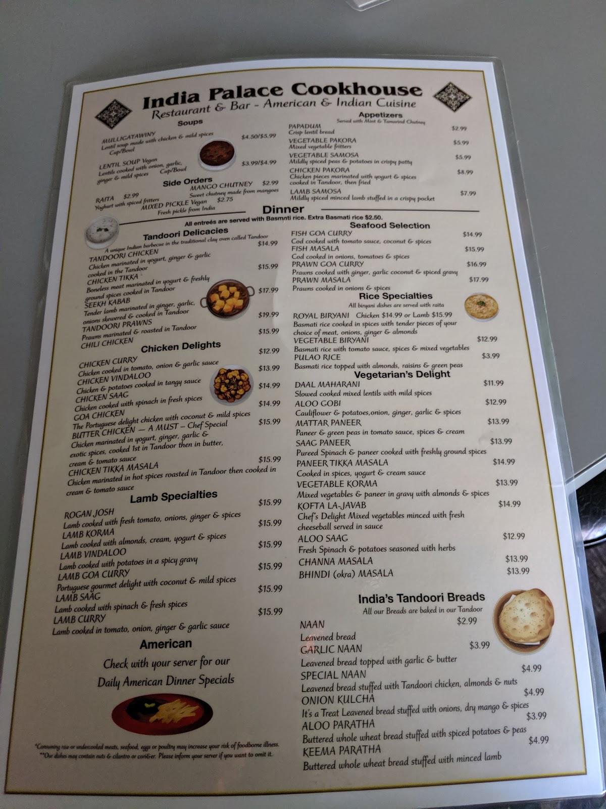 Menu at Cookhouse Restaurant & Bar, Woodinville, NE Woodinville Dr