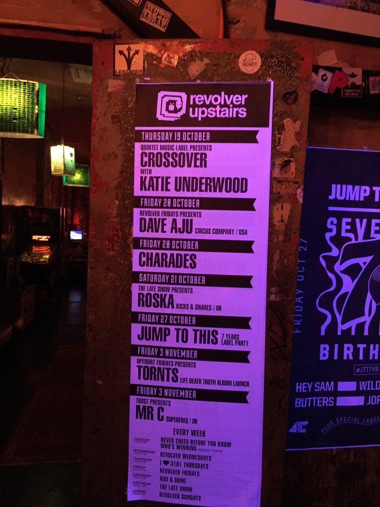 Revolver Upstairs in Prahran - Restaurant menu and reviews