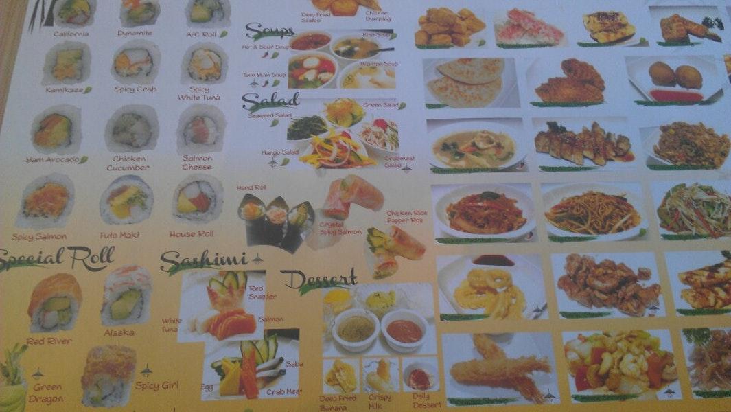 Menu at Asia Express restaurant, Whitby, Dundas St E #4