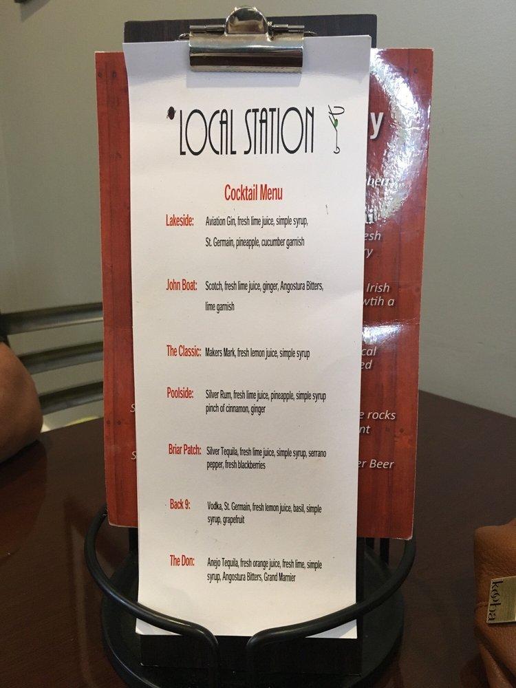 Menu at Local Station pub & bar, Braselton