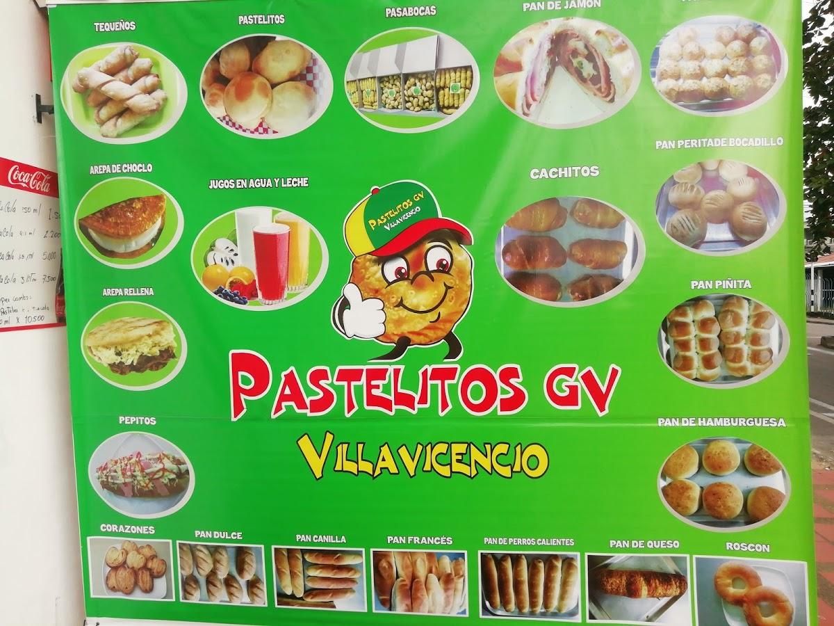 Carta del restaurante Pastelitos GV Villavicencio, Villavicencio