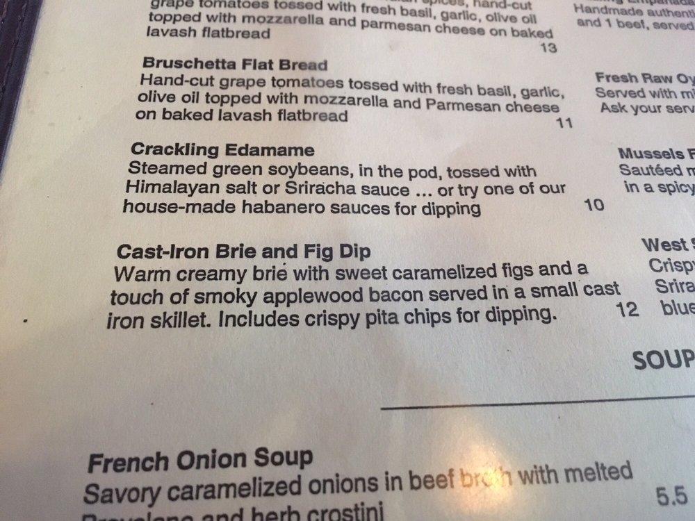 Menu at Broadway Grille + Underground pub & bar, Jim Thorpe
