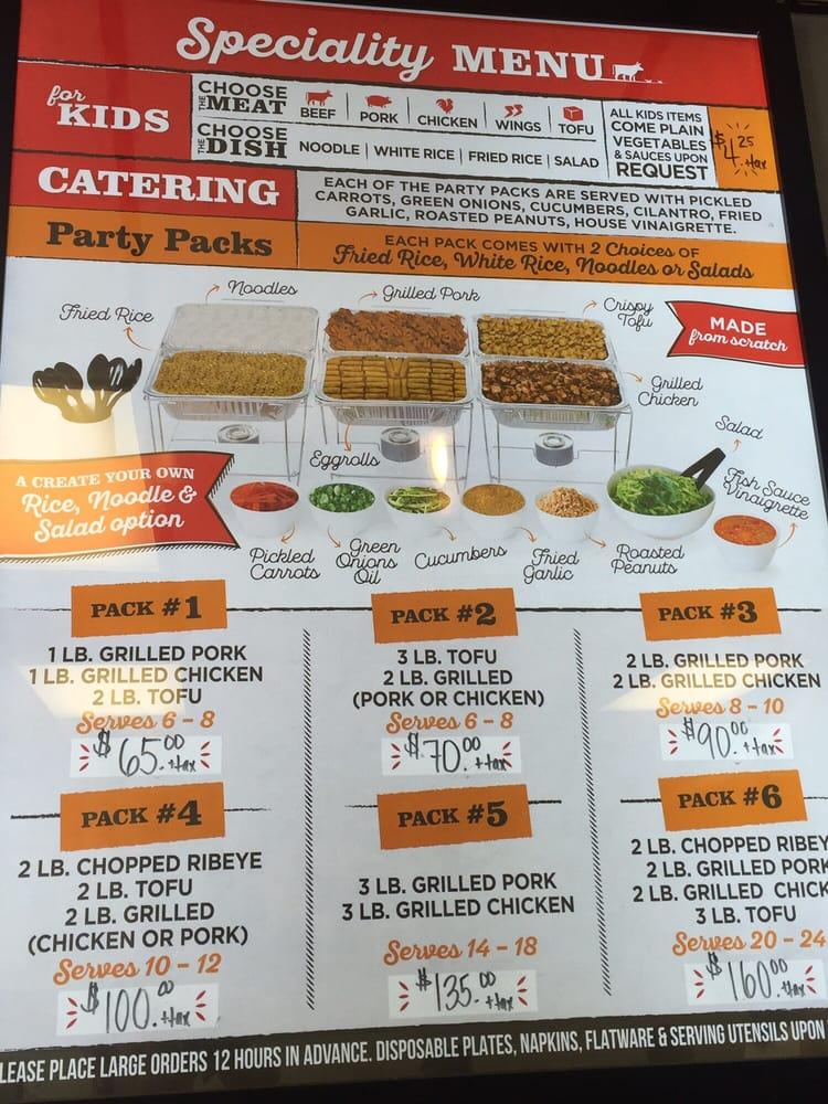 Carta del restaurante Roostar, Houston, Gessner Rd Suite I