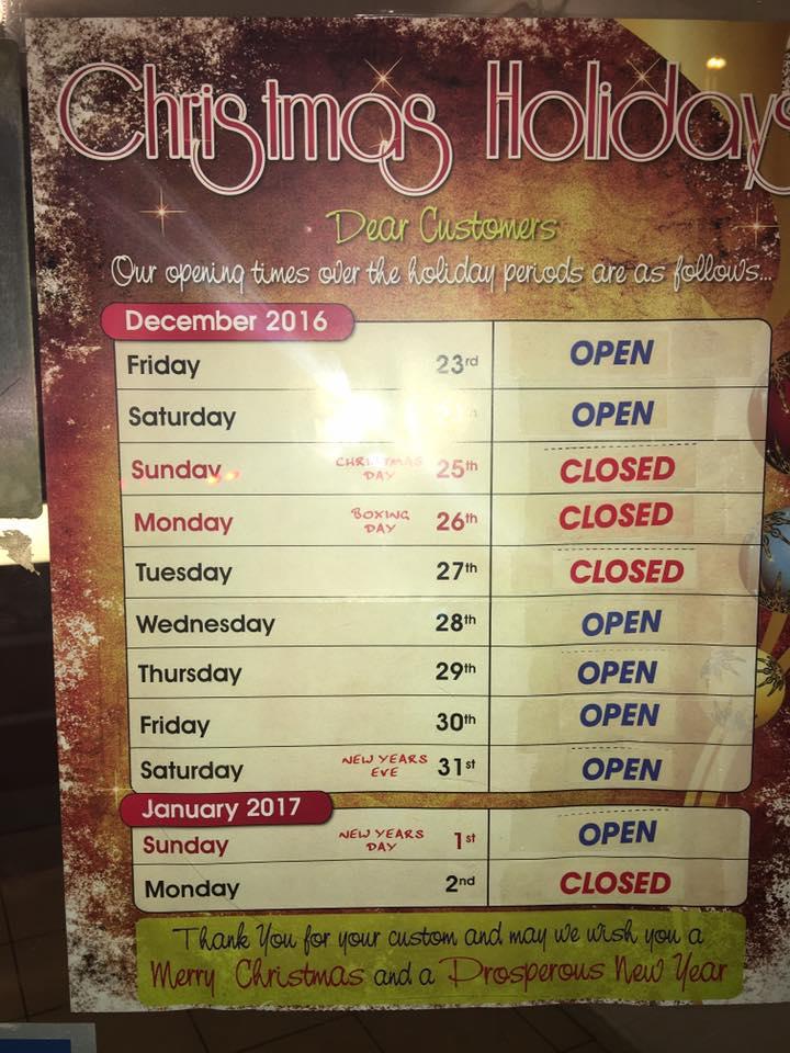 Menu at Lai Yin Cantonese Takeaway restaurant, Birmingham