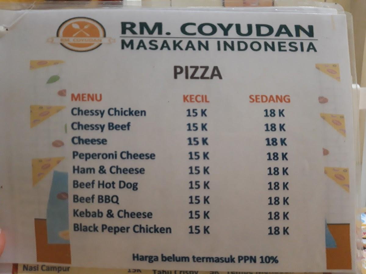 Menu at Master Cheese Pizza Solo restaurant, Surakarta