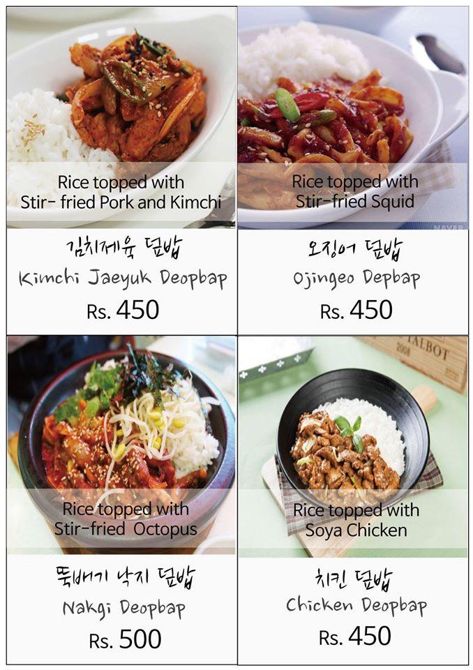 Menu at Thran - Korean Restaurant, India