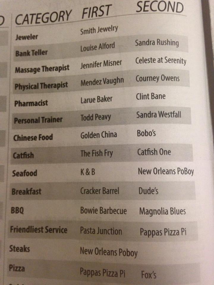 Menu at The Fish Fry restaurant, Brookhaven