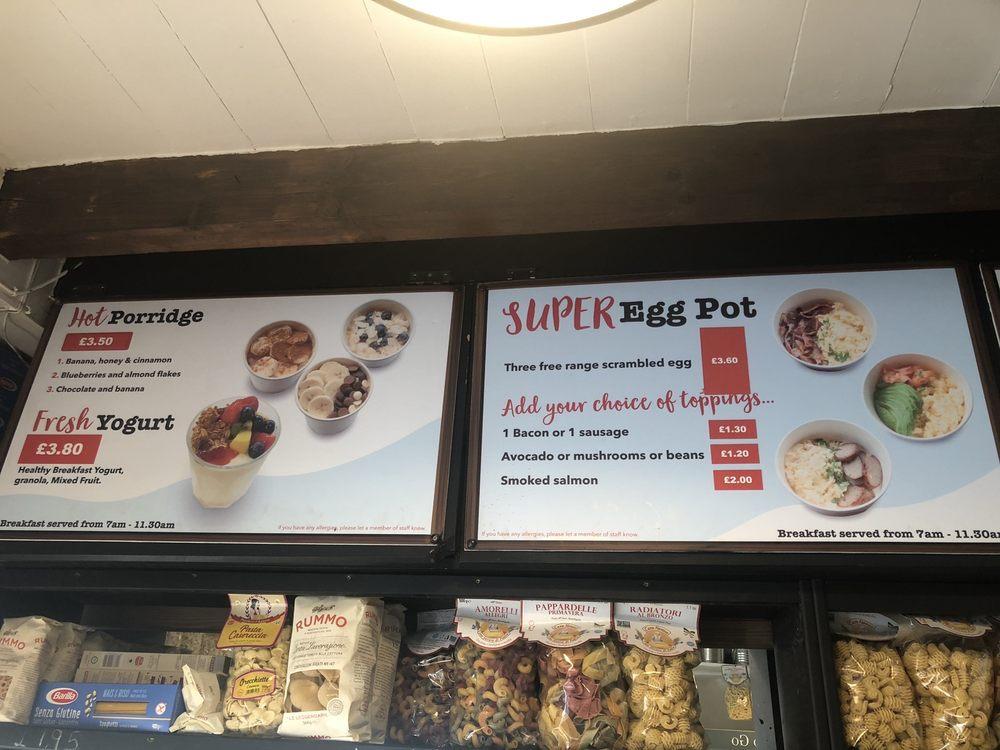 Menu at 49 Cafe, London
