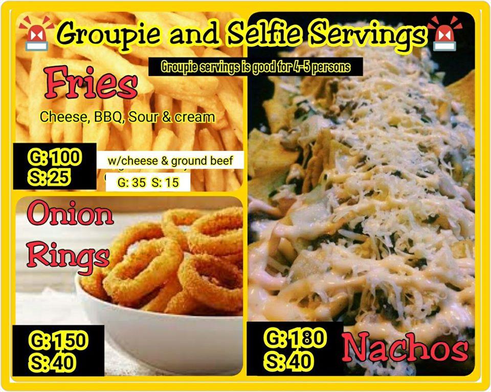 Menu at Fire Station Grill restaurant, Pasig
