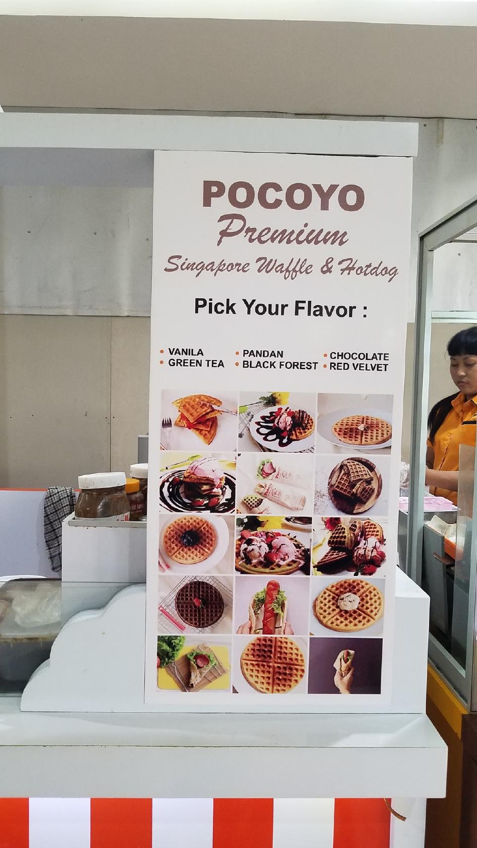 Carta del restaurante Pocoyo Waffle, Mojokerto