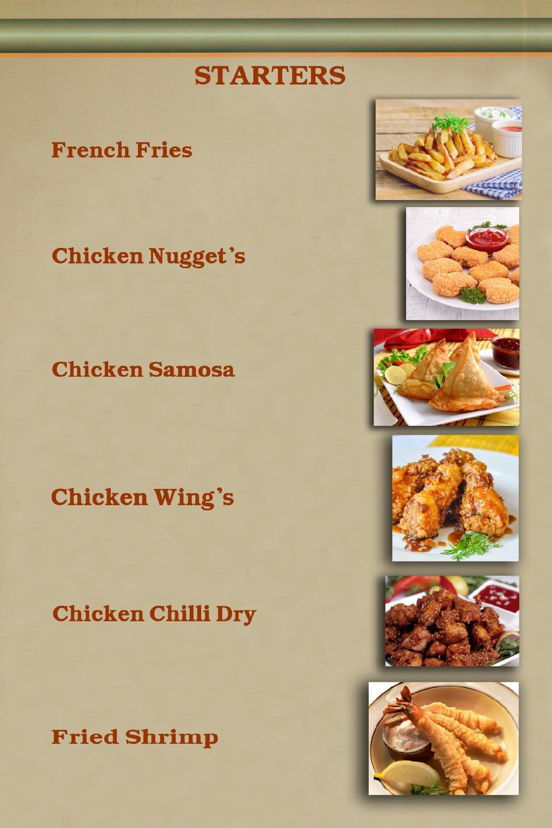 Menu at ROTI NAAN PAKISTANI RESTAURANT, Tha Sala