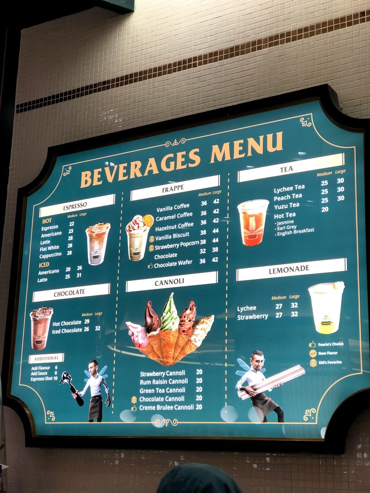 Carta de Maison Féerie - Galaxy Mall 3, Surabaya