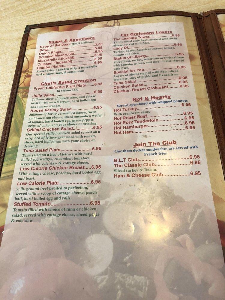 Menu at Washington Family Restaurant, Washington, Peoria St #2352