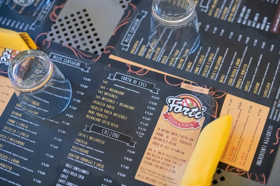 Carta del restaurante Forti Pizza e Torta, Livorno