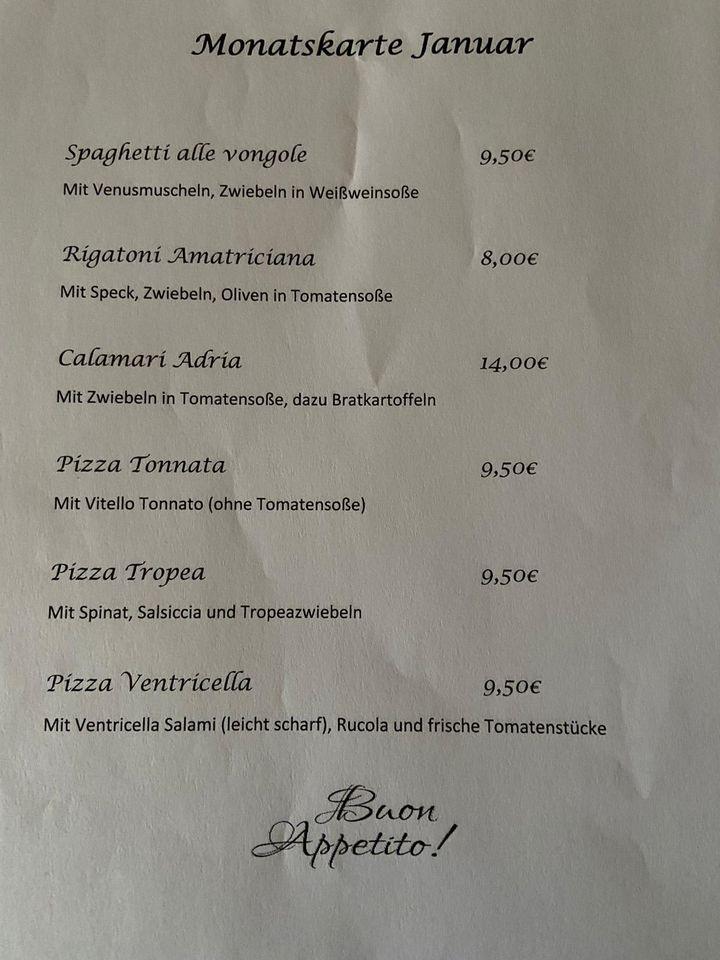 Speisekarte von ORIGINAL DA FRANCO restaurant, Weichs