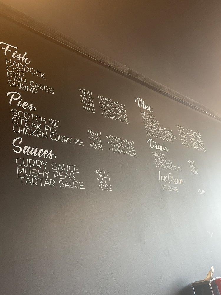 Menu at The Chipper restaurant, Katy