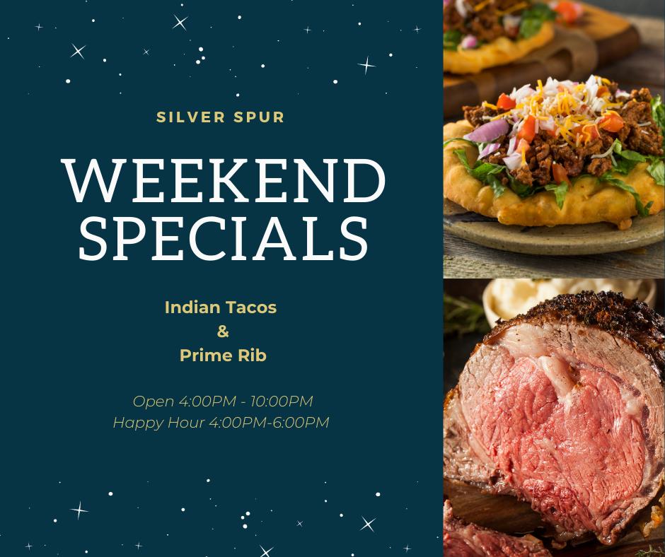Menu at Silver Spur Restaurant, Fort Pierre