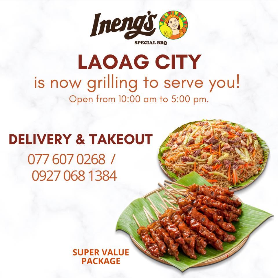 Carta de Ineng's Special BBQ (Official), Filipinas